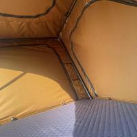 China Overseas Best-selling Outdoor Camping Off-road Vehicle Self Driving Triangular Aluminum Alloy Roof Tent for sale