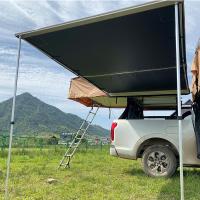 China Pickup Camper Car Side Awning 4x4  Offroad Retractable Awning Outdoor Car Roof Side Awning Tent for SUV for sale