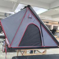 China 2025 Outdoor Camping Triangle  Car Awning Outdoor Camping  Waterproof Car Rooftop Tent Aluminum Hard Shell Roof Top Tent for sale