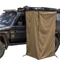 China Outdoor 4x4 Off-Road Waterproof Car Side Awning Shower Tent Portable Camping Car Bath Shower Tent Toilet Dressing Changing Room for sale