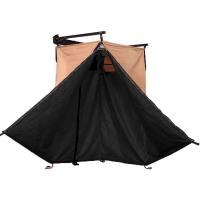 China Outdoor 4x4 Off-Road Waterproof Car Side Awning Shower Tent Portable Camping Car Bath Shower Tent Toilet Dressing Changing Room for sale