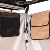 China Outdoor 4x4 Off-Road Waterproof Car Side Awning Shower Tent Portable Camping Car Bath Shower Tent Toilet Dressing Changing Room for sale