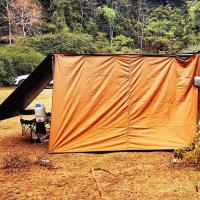 China Wholesale 2025 Retractable Car Side Awning Tent Outdoor 4x4 Waterproof Aluminum Hard Shell Car Roof Side Awning Tent for Camping for sale