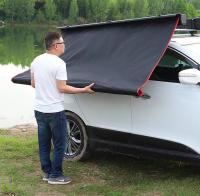China Factory OEM Outdoor Retractable Car Side Awning Tent Camping Car Tent Side Awning Annex Room Outdoor Camping Mosquito Net Room for sale
