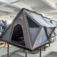 China Outdoor 4x4 Waterproof 4 Person Aluminum Hard Shell Triangle Rooftop Tent Car Roof Top Tent Camping Car Roof Tent for Sale for sale