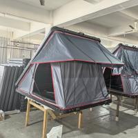China Outdoor 4x4 Waterproof 4 Person Aluminum Hard Shell Triangle Rooftop Tent Car Roof Top Tent Camping Car Roof Tent for Sale for sale