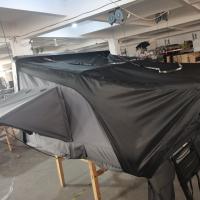 China Dachzelt 4x4 Waterproof Camping SUV Car Rooftop Tent Automatic Side Open 4 Person Abs Hard Shell Roof Top Tent for sale
