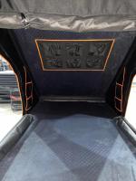 China 2025 Outdoor Camping 4X4 SUV Hardtop 4 Person 130cm Hard Shell Aluminum Dach Zelte Dachzelt Car Roof Top Tent for Camping for sale