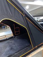 China 2025 Outdoor Camping 4X4 SUV Hardtop 4 Person 130cm Hard Shell Aluminum Dach Zelte Dachzelt Car Roof Top Tent for Camping for sale