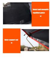 China Fully Automatic Self Driving Tour Outdoor Folding Car Roof Tent Pickup Truck Off-road SUV Universal Aluminum Shell Tent for sale
