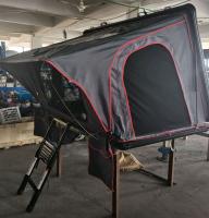 China Camping Aluminum 4 Person Outdoor Hiking Rooftop Roof Top Car Tent Triangle Clamshell Hard Shell Top Roof Tent for sale