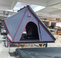 China 4x4 Aluminum Hard Shell Triangle Roof Tent 1.45m Wide Car Rooftop Tent Available for Sale for sale