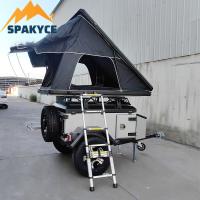China Portable Mini Car Camping Trailer Self-Driving RV Wilderness Outdoor Trip Off-Road Vehicle Tent House for sale