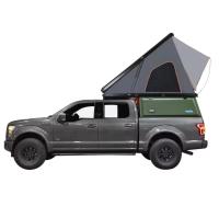 China New 3-Person Camping Aluminum Tent for Outdoor Hiking and Rooftop Car Roof Waterproof Triangle Clamshell Hard Shell Top Tent for sale