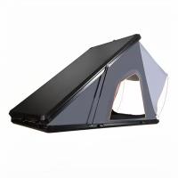 China New 3-Person Aluminum Camping Tent Waterproof Rooftop Car Tent with Hard Shell Triangle Clamshell for Outdoor Hiking and Roofs for sale