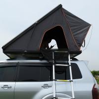 China Outdoor 4x4 Waterproof Aluminum Hard Shell Triangle Rooftop Tent for 4 People Sale Car Roof Top Camping Tent for sale