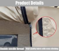China Outdoor Canopy Sunshade with Surround Cloth Car Side Tent High Quality Oxford Cloth Tent for sale