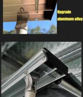 China Outdoor Camping Vehicles Aluminum Alloy Pole Roof Tents Factory Hot Selling Sunshade and Waterproof Roof Curtains for sale