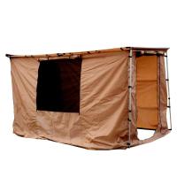 China 4x4 Car Side Tent Outdoor Camping Retractable Awning with Annex Room Free Standing Oxford Fabric for sale