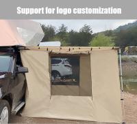 China 4x4 Car Side Tent Outdoor Camping Retractable Awning with Annex Room Free Standing Oxford Fabric for sale