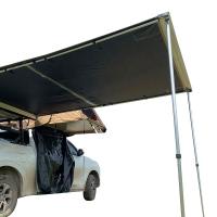 China Hot Selling Outdoor Car Awning Tent 4x4 SUV Aluminum Shell Retractable Car Side Awning for sale