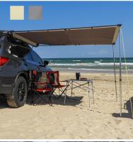 China Hot Selling Outdoor Car Awning Tent 4x4 SUV Aluminum Shell Retractable Car Side Awning for sale