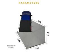 China Factory New 270 Degree Freestanding Car Side Wall Travel Camping Tent for sale