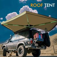 China Factory New 270 Degree Freestanding Car Side Wall Travel Camping Tent for sale