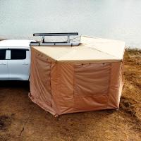 China Hot Sale Truck Car Roof Tent Side 270-degree Car Awnings for Right or Left 270 to Camping 270 Freestanding 4x4 Awning for sale