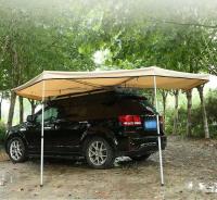 China Hot Sale Car Side Wall Roof Side Awning 4wd Camping 270 Degree Fan Foxwing Side Awning for Cars With Annex for sale