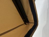 China 270 Degree Waterproof Retractable Awning for Cars Free Standing With Led Fan Car Rear Awning Tent for Camping With Sides Walls for sale