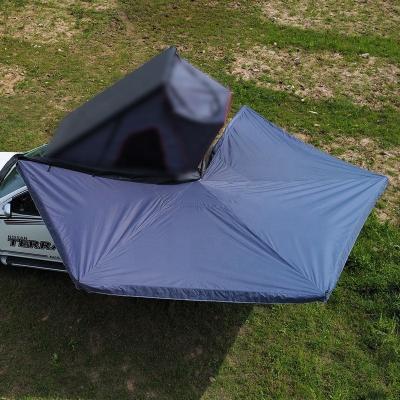 China Outdoor Camp 4x4 Car Side Awning Tent 270 Degree Awning Free Standing Camping Car Foxwing Awning 270 Degree Rooftop Tent for sale