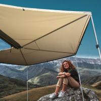 China 270 Degree Rooftop Umbrella Tent Oxford Fabric Car Awning for Camping Foxwing 270 Degree Tent for sale