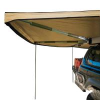 China 270 Degree Fan Shaped Retractable Camping Car Side Awning Canopy Tent Frame Tent Roof Top Tent for sale