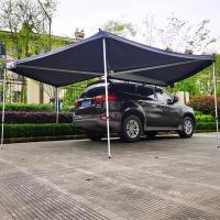 China 270 Degree Fan Shaped Retractable Camping Car Side Awning Canopy Tent Frame Tent Roof Top Tent for sale