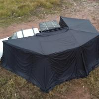 China 360 Awning Free Standing 600D Car Side Annex Room Awning Freestanding Large 360 Degree Awning with Wall for sale