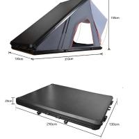 China New SUV off-road pickup trucks and other models have a universal triangular aluminum shell roof tent safety latch for sale