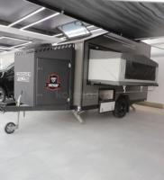 China Factory Small Trailer Off-road Vehicle Trailer Tent RV Wilderness Outdoor Self-driving Camping Trip Trailer Tent for sale