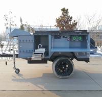 China Factory Small Trailer Off-road Vehicle Trailer Tent RV Wilderness Outdoor Self-driving Camping Trip Trailer Tent for sale