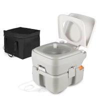 China Newly Upgraded Car Toilet 24L Pollution Outdoor RV Home Pregnant Elderly Bathroom Portable Travel Toilet for sale