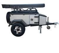 China Small Steel Off-road Vehicle Trailer Tent RV Wilderness Outdoor Self-driving Mini Car Camping House for sale