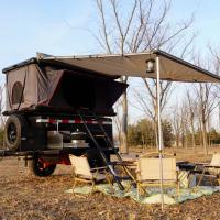 China Small Mini 4x4 Off-road Camper Trailer Standard Tiny House Caravan for Sale for Off-road Adventures & RV Camping for sale