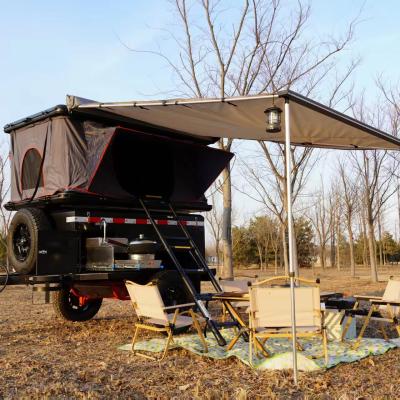 China Small Mini 4x4 Off-road Camper Trailer Standard Tiny House Caravan for Sale for Off-road Adventures & RV Camping for sale