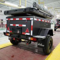 China Spakyce Luxury 4x4 Mini Overland Camping caravan Outdoor Self-Driving Ky-98 Steel Trailer 500kg Small off Road Teardrop RV for sale