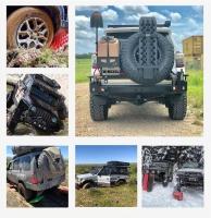 China SPAKYCE Off-Road Emergency Tool Kit Mud Sand Snow Traction Mats Track Boards Black Red for Rescue Trapped for sale