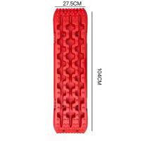 China SPAKYCE Off-Road Emergency Tool Kit Mud Sand Snow Traction Mats Track Boards Black Red for Rescue Trapped for sale