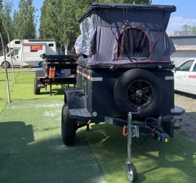 China Factory Small Trailer Off-road Vehicle Trailer Tent RV Compact Offroad Camper Trailers caravan for sale