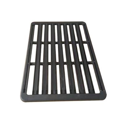 China Wholesale Aluminum Alloy Car Top Frame Roof Luggage Rack System with Thickened Load Platform for Summer Tent Camping for sale