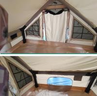 China air Tent Pop-up Inflatable Middle Eastern Glamping Tent Camping House Waterproof Breathable Outdoor Oxford Tent for 8 Person for sale