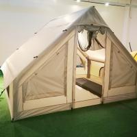 China Wholesale 300x210x200cm Air Tent for 3-4 Adults Family Camping Outdoor Inflatable Oxford Cloth Aviation Aluminum Frame >3000mm for sale